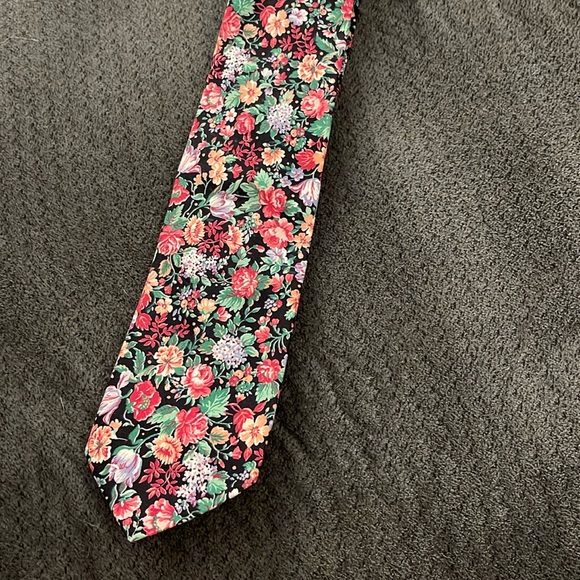 Rooster | Accessories | Vintage Rooster Floral Tie Flowers J | Poshmark